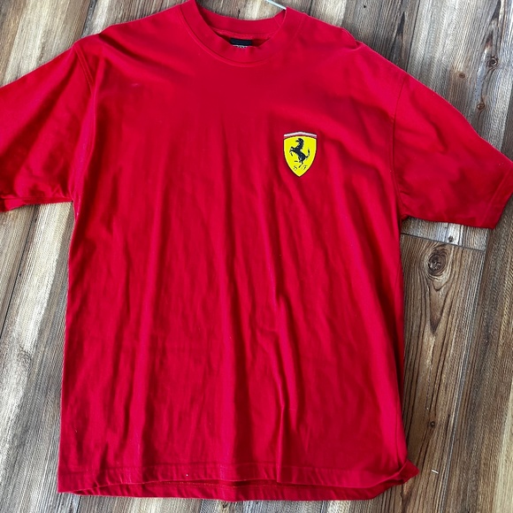 Ferrari | Shirts | Vintage 999 Ferrari Logo Tshirt Official Licensed ...